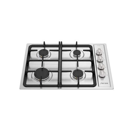 Campana Extractora De Horno Blanca Combo: Encimera 5 Hornillas + Horno